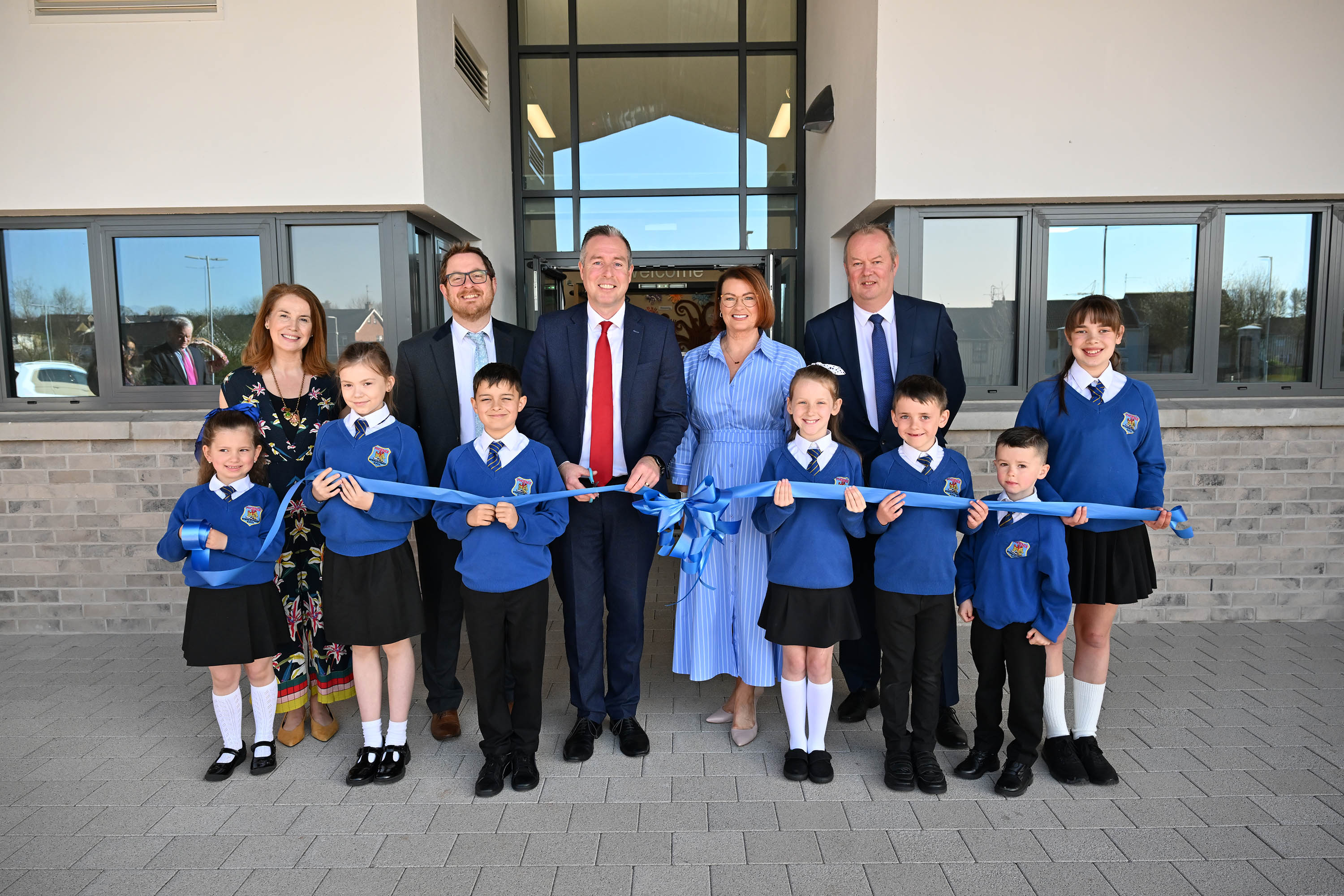 Education Minister officially opens new £7.3 million school at Phoenix ...