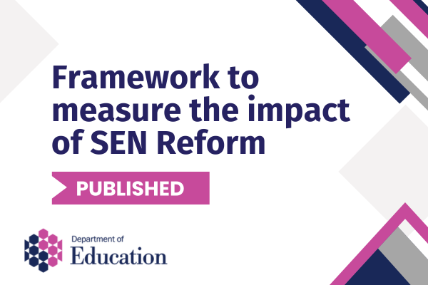 Givan welcomes publication of framework to measure the impact of SEN ...