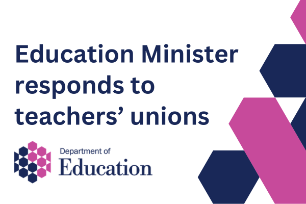 Education Minister disappointed by unions’ announcement over workload ...