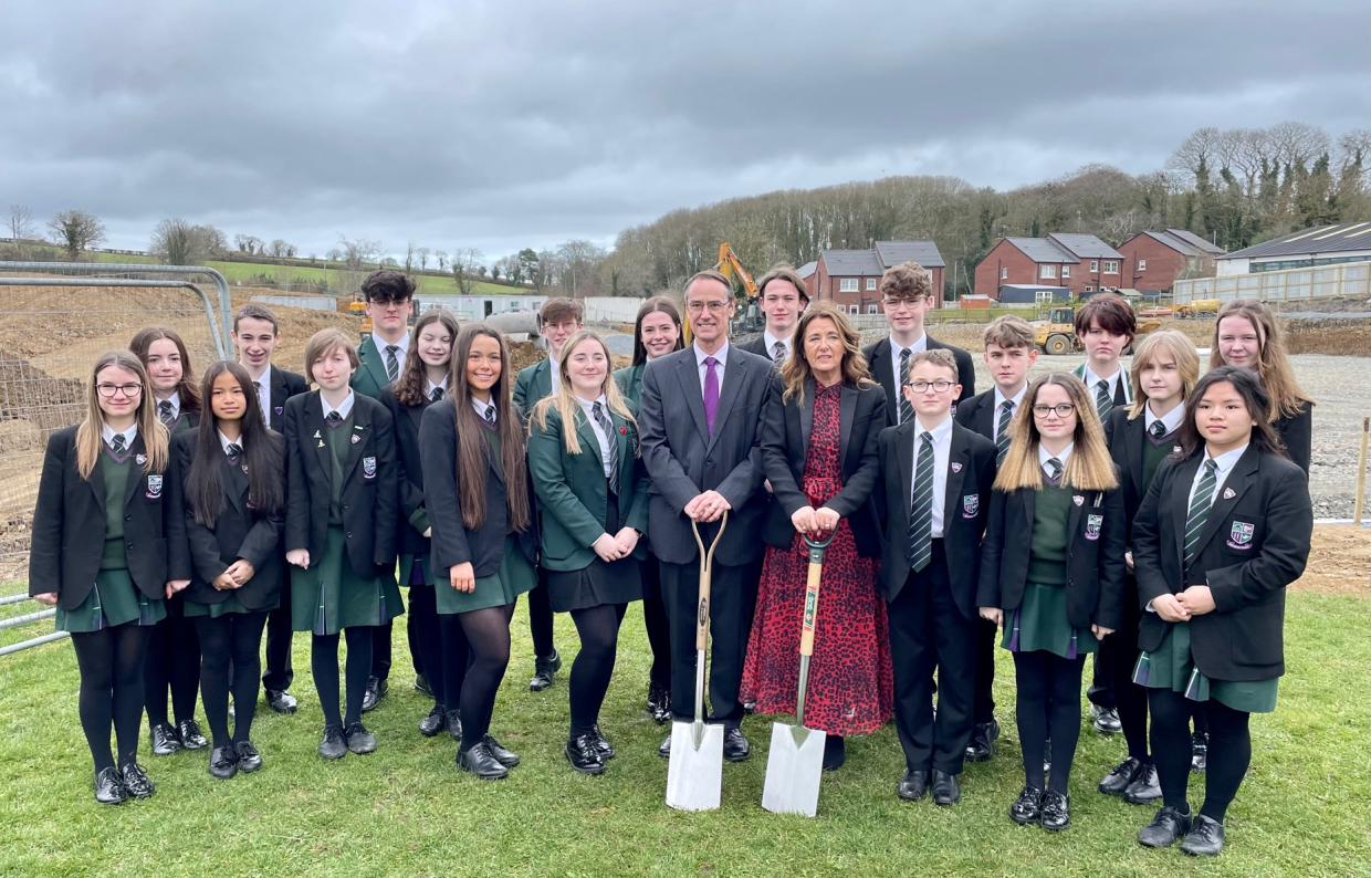 Construction work begins on £27million New-Bridge Integrated College ...