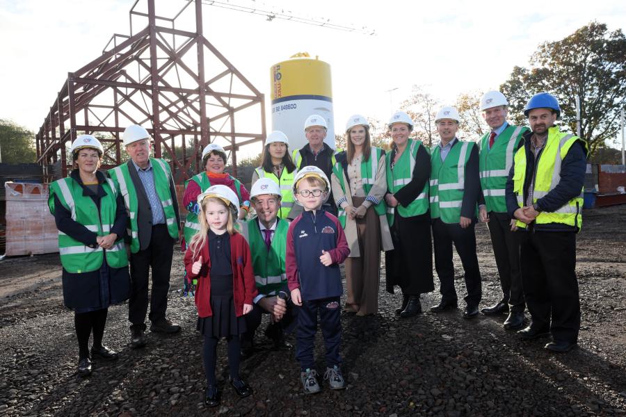 Education Minister marks next phase of construction work at Scoil an ...