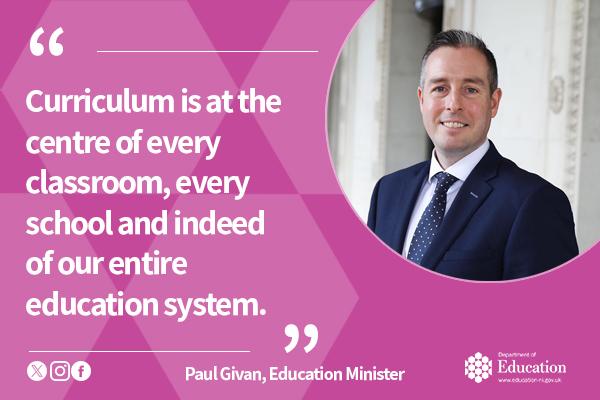Review of the Northern Ireland Curriculum announced | Department of ...